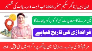 Apni Zameen Apna Ghar Scheme January 2026 Update 3 Marla Plot Distribution